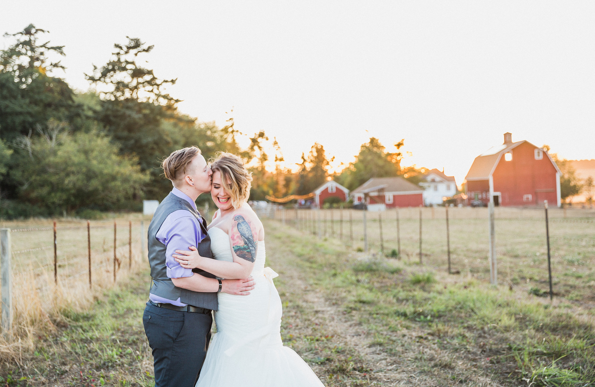 Seattle Photographer » Jenne Farm Wedding Photographer – Whidbey Island